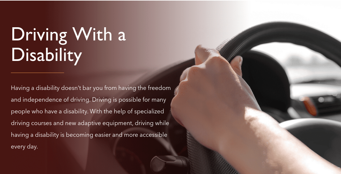 Driving With Disability